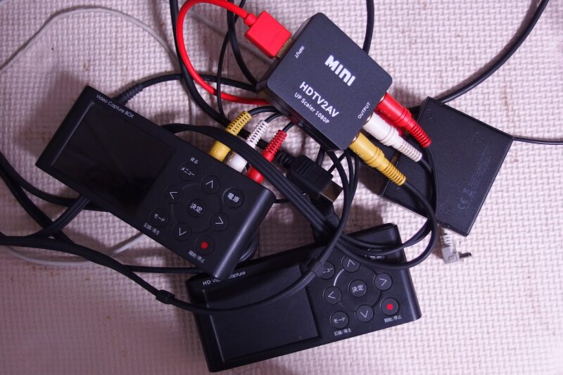 HDMIとAV(CVBS)の画質比較 | shattered-blog.com