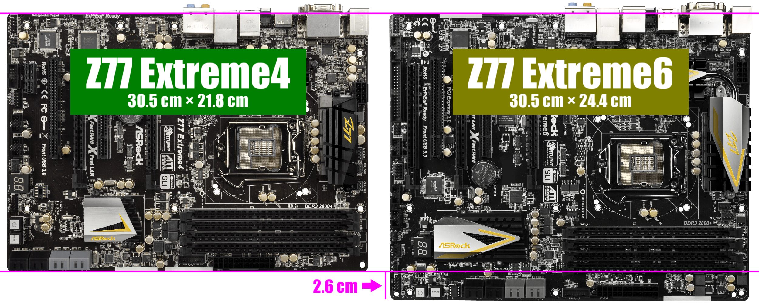[ASRock] Z77 Extreme4とZ77 Extreme6の比較 [換装] | shattered-blog.com